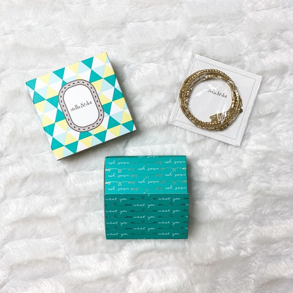 Stella & Dot | Jewelry | Celine Wrap Gold Layered Bracelet Stella Dot ...